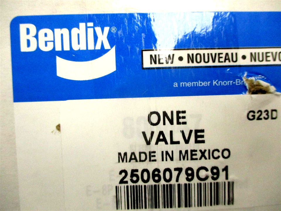 2506079C91 NEW OEM INTERNATIONAL E-8P FOOT BRAKE VALVE BENDIX 800647 ...