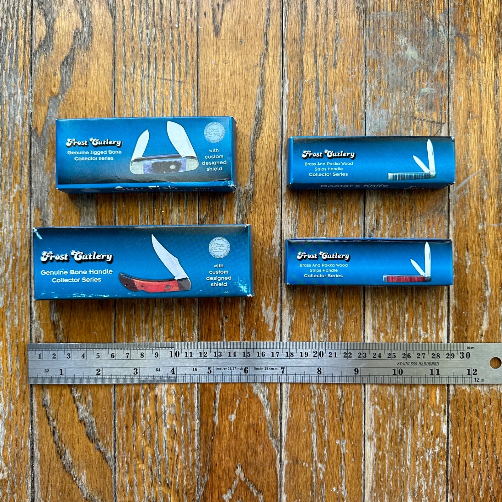 LOT of 4 FROST Blue Bone ELEPHANT TOE GERMAN SS SUNFISH DOCTOR'S ...