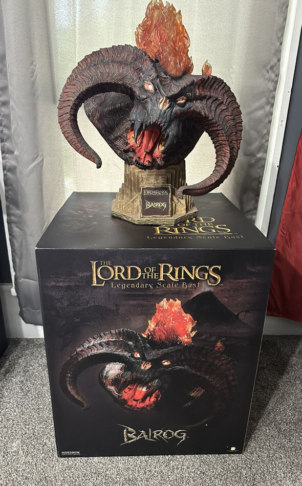 Balrog Bust Lord Of The Rings The Balrog The Movie Store