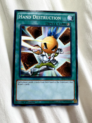 Hand Destruction SR02-EN030 1st X 1 Mint YUGIOH | eBay