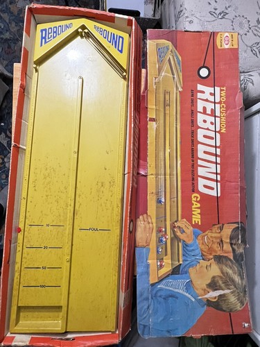 Vintage 1971 Rebound skill shoots Tabletop game by Ideal not complete ...