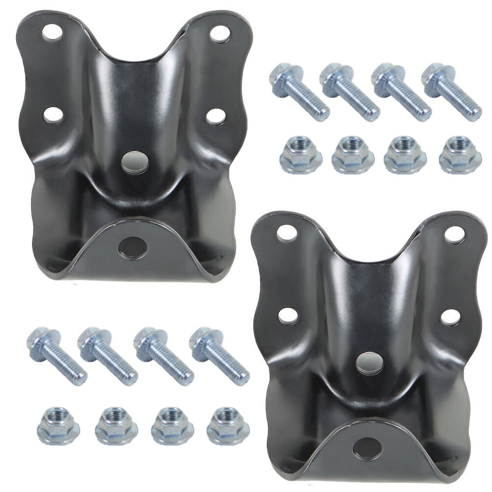 2PCS Rear Leaf Spring Bracket Kit For 1986-2011 Ford Ranger Mazda B2300 ...