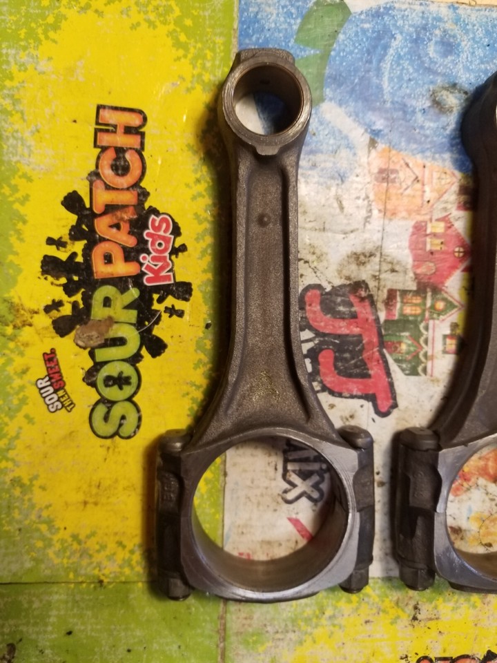 Big Block Chevy 427 454 BUSHED Full Floating Pin 7/16 Dimple Connecting ...