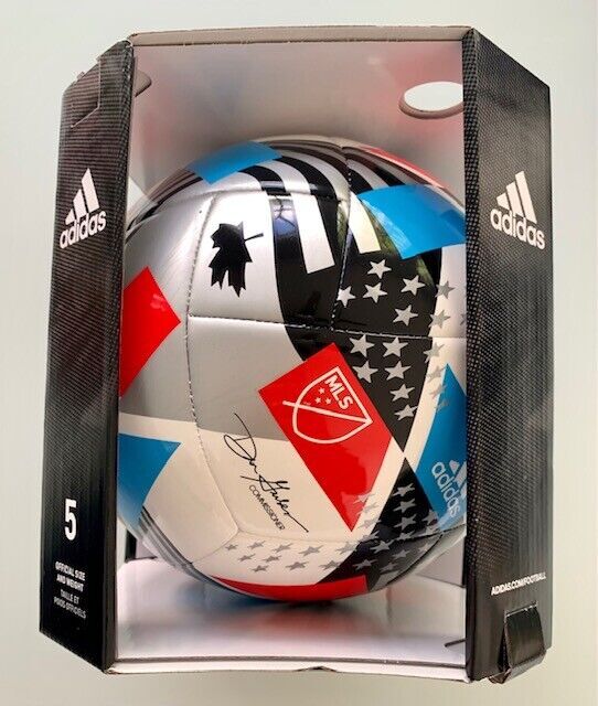 adidas MLS Nativo 21 Club Replica Match Ball - White/Black/Silver ...