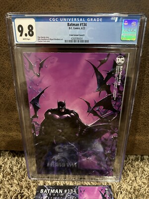Batman 134 Clayton Crain Cover B CGC 9.8 w/COA | eBay