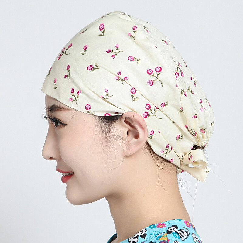 Medical Cap Doctor Surgical Hat Work Scrub Clean Nurse Head Cover ...