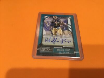 2020 Panini Playbook Malcolm Perry Auto Autograph RC | eBay