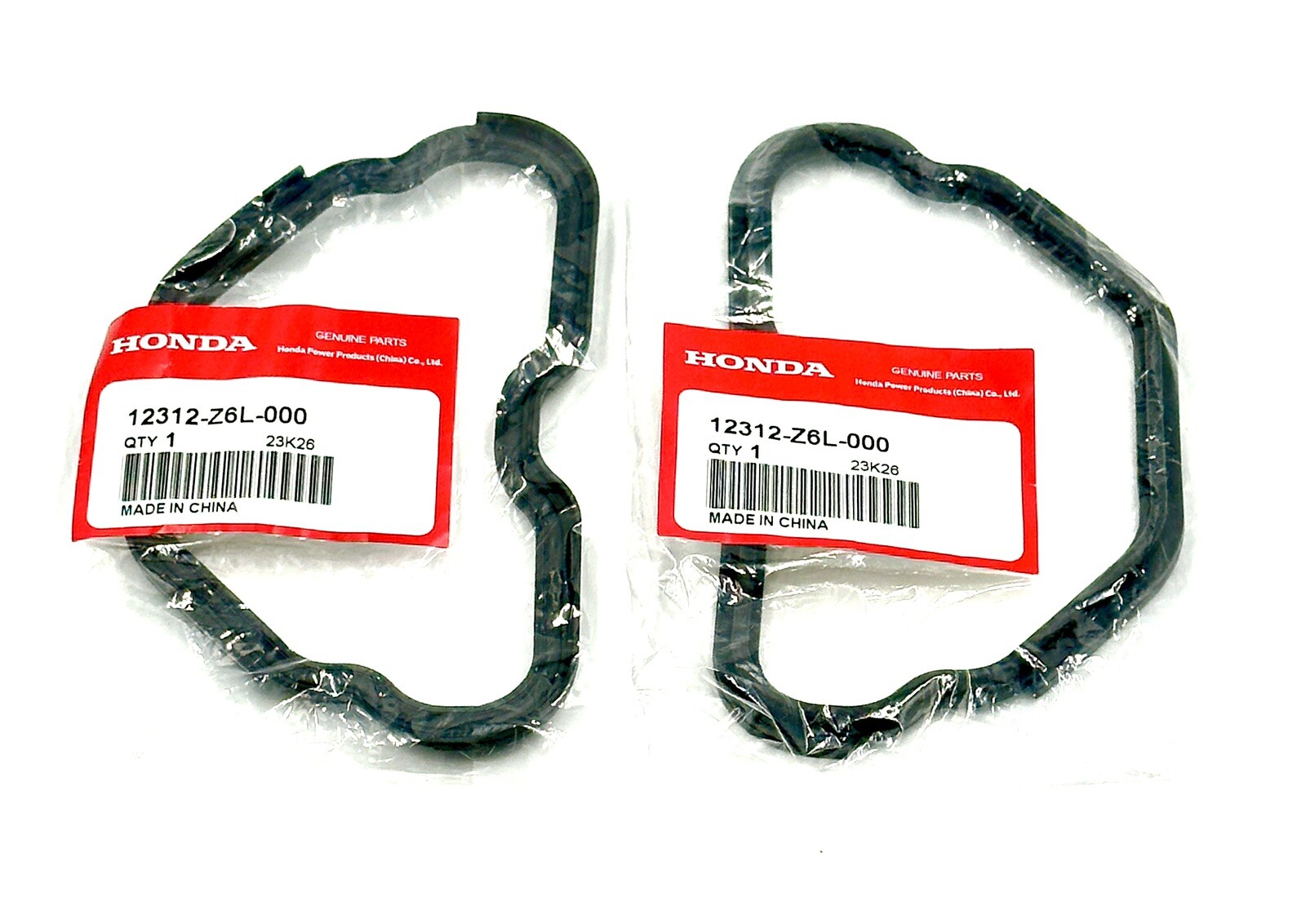 2PK Genuine Honda Head Cover Gasket 12312-Z6L-000 GX630 GXV630 GX690 ...
