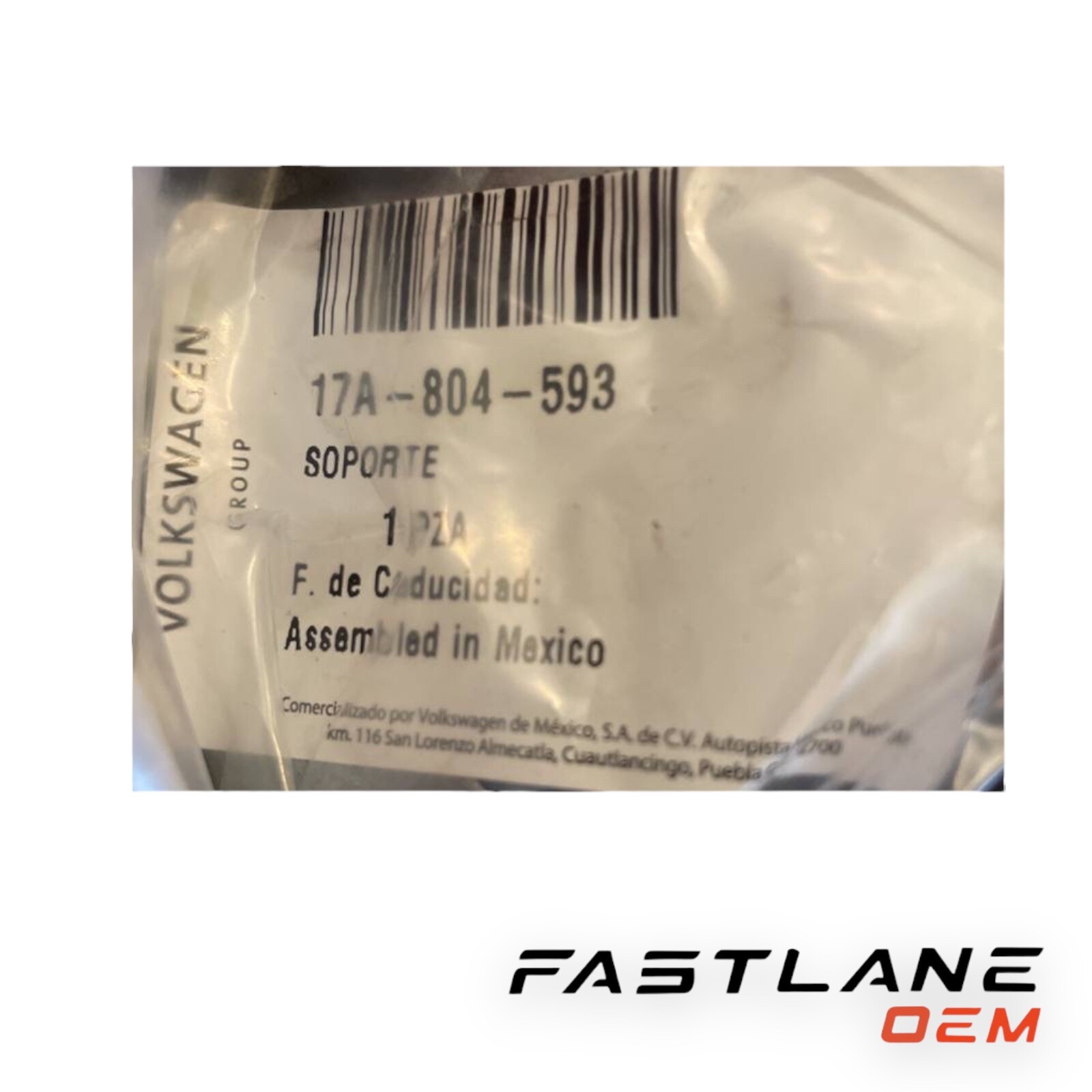 17A804593 Volkswagen Genuine OEM 2019 Jetta Front Left Headlamp Bracket ...