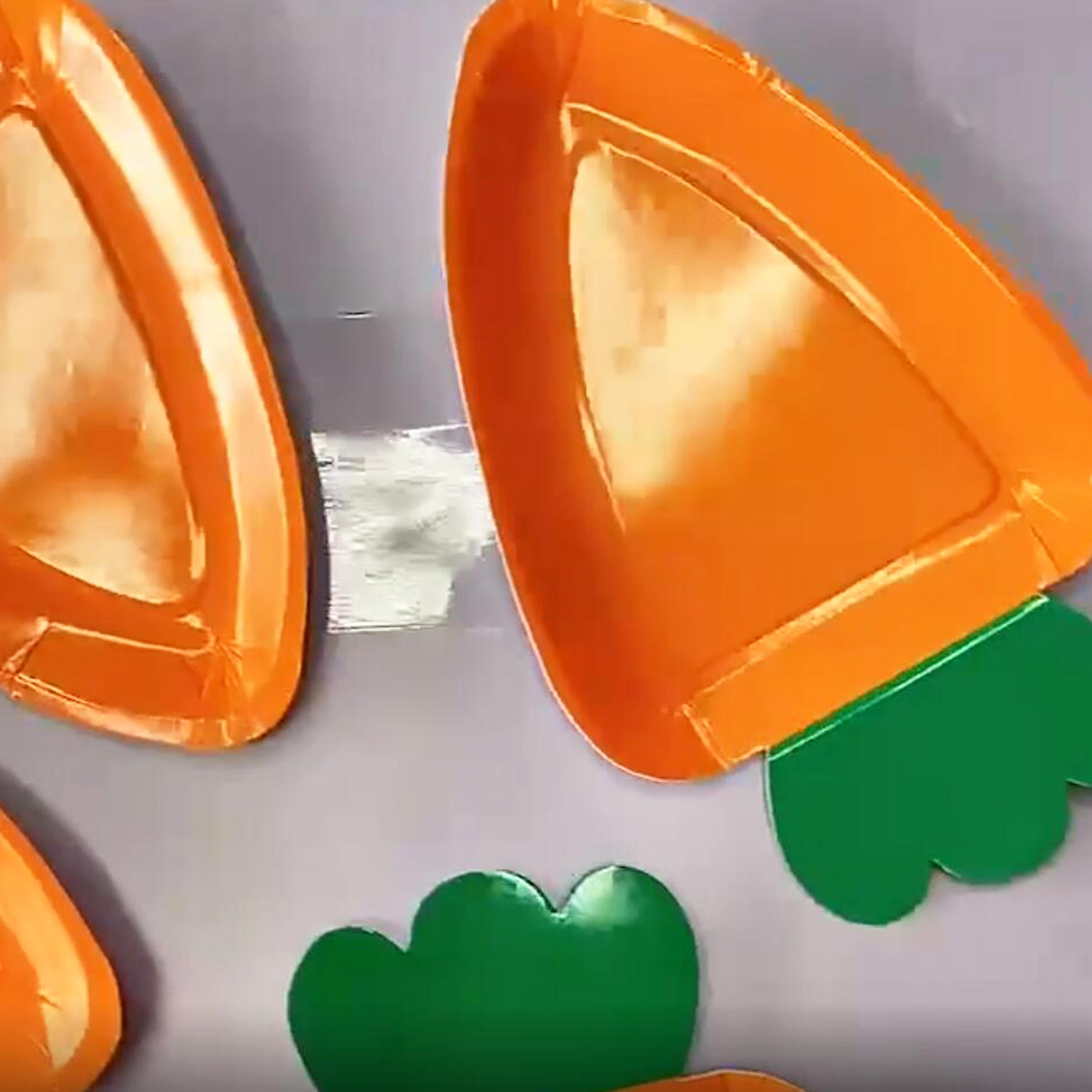 8pcs Paper Trays Cartoon Party Decoration Thick Paper Trays Dishes ...