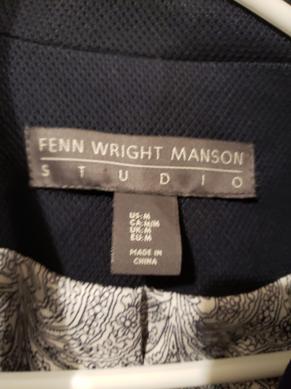 Womens Fenn Wright Manson Studio Jacket Blazer Size M… - Gem