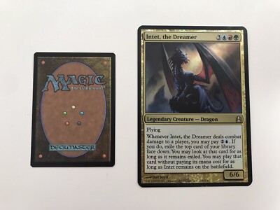 Intet the Dreamer Foil Oversized MTG Magic Gathering Moderately Played ...