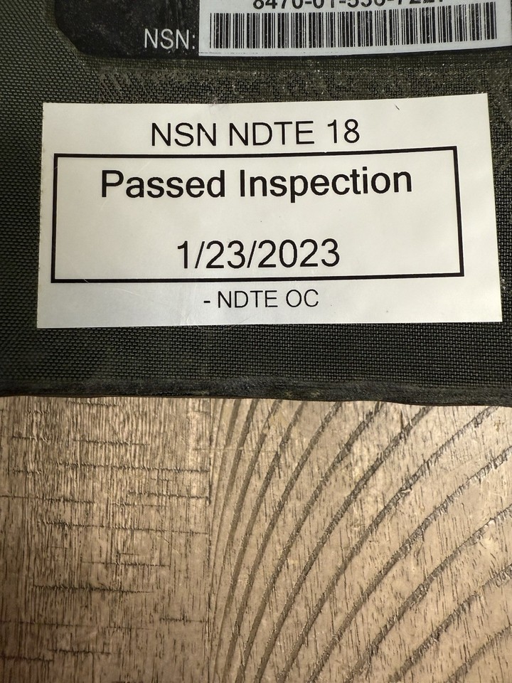 Set of 2 LTC Gen III Strike Face Ballistic Side Plates Surplus Military ...
