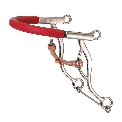 Kelly Silver Star Tough1 Gag Snaffle Hackamore Combo Bit 688499045834 ...