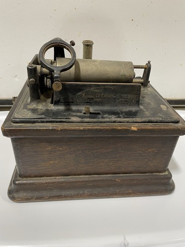 Vintage Edison Phonograph Model A Player Machine - Parts | eBay