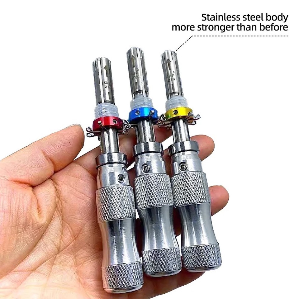3Pcs 7 Pin Advanced Tubular Lock Tool Set For Padlock Hook Tool Seal ...