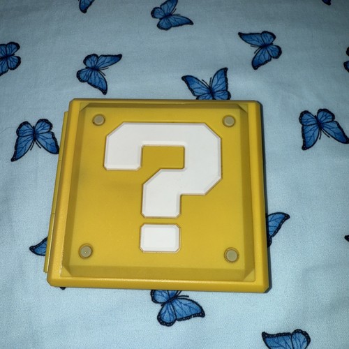 12 Slot Mario Bros Question Block Themed Game Case for Nintendo Switch ...