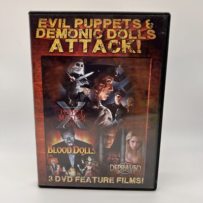 Evil Puppets & Demonic Dolls Attack! DVD Puppet master Axis Blood Dolls ...