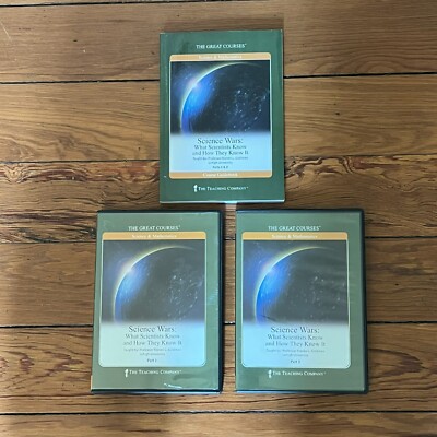 Great Courses Science Wars: What Scientists Know and How They 12 Disc ...