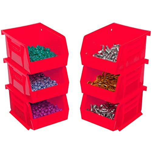 Akro-Mils 30210 AkroBins Plastic Hanging Stackable Storage Organizer ...