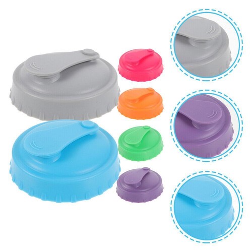Silicone Soda Can Lid Reusable Can Stopper for Soda Beer Drinks Juice ...