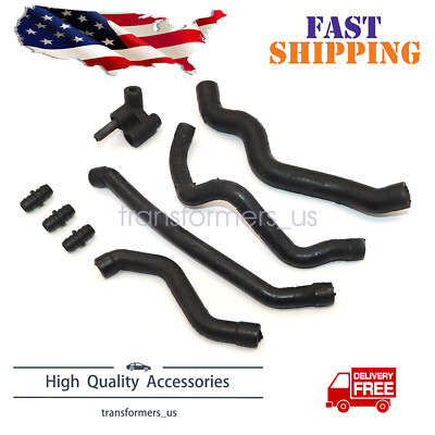 8pcs Crankcase Ventilation Air Intake Breather Hose Set Kits for ...