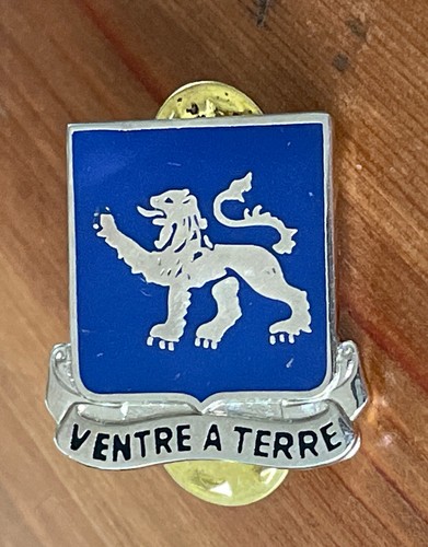 68th Armor Infantry Regiment Crest DUI M22 “ Ventre A Terre With Great ...