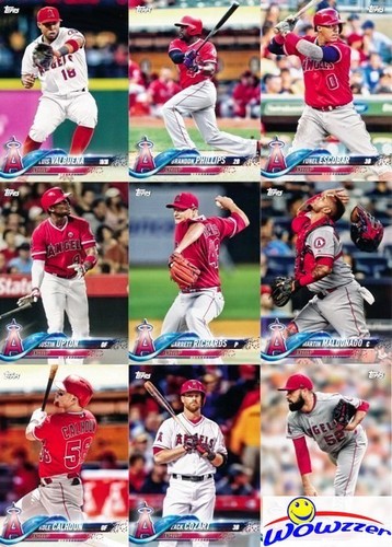 2018 Topps LA Angels EXCLUSIVE Limited Edition 17 Card Team Set-SHOHEI ...