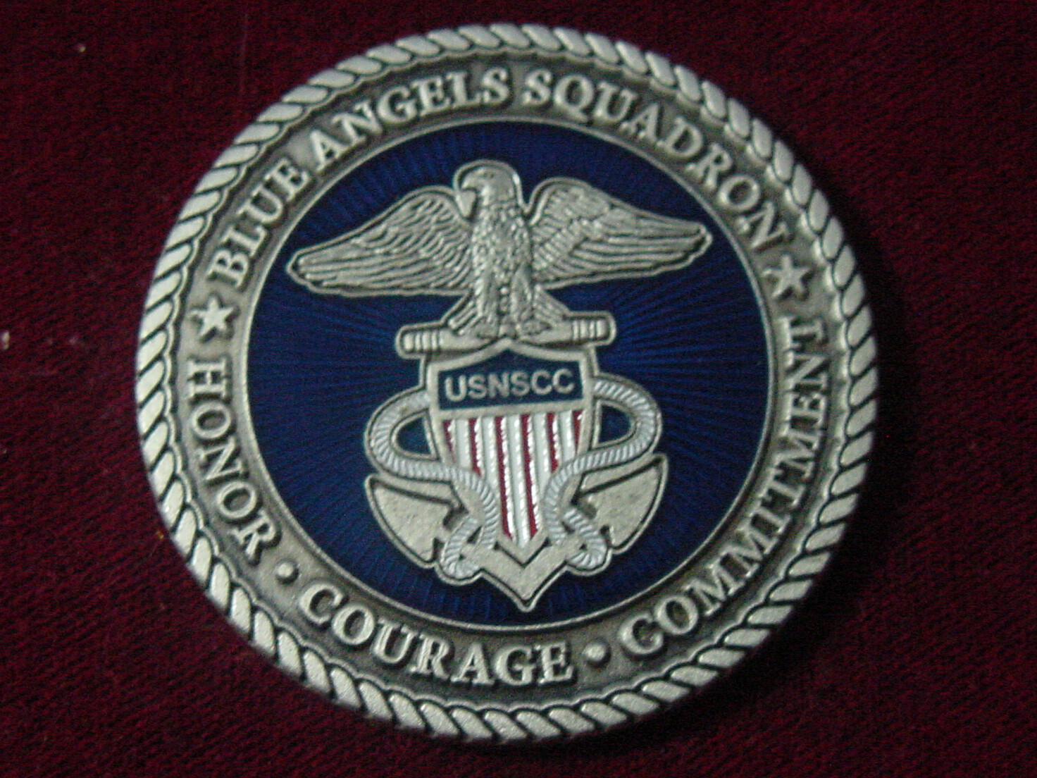 US NAVAL SEA CADET CORPS CHALLENGE COIN - BLUE ANGELS SQUADRON ,SEATTLE ...