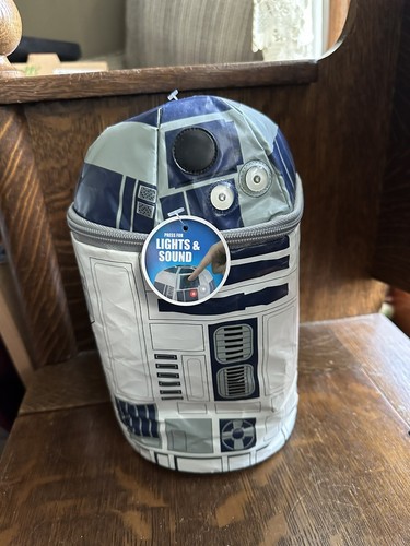 NWT Disney Star Wars R2D2 Insulated Lunch Kit By Thermos W/ Lights ...