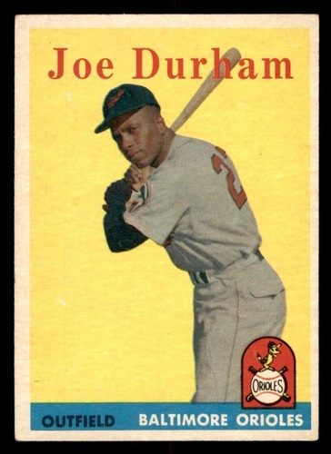 1958 Topps Baseball #96 Joe Durham EX/MT *g1 | eBay