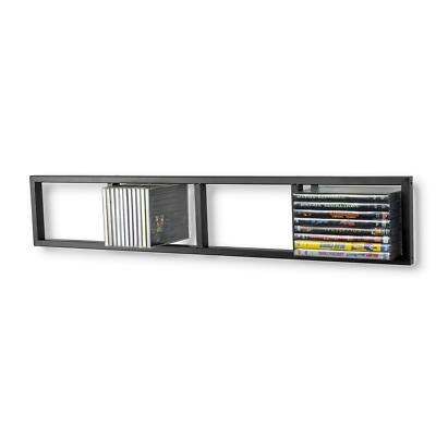 Youhavespace Cd Dvd Storage Shelf For Wall 34 Inch Cube Storage Media ...