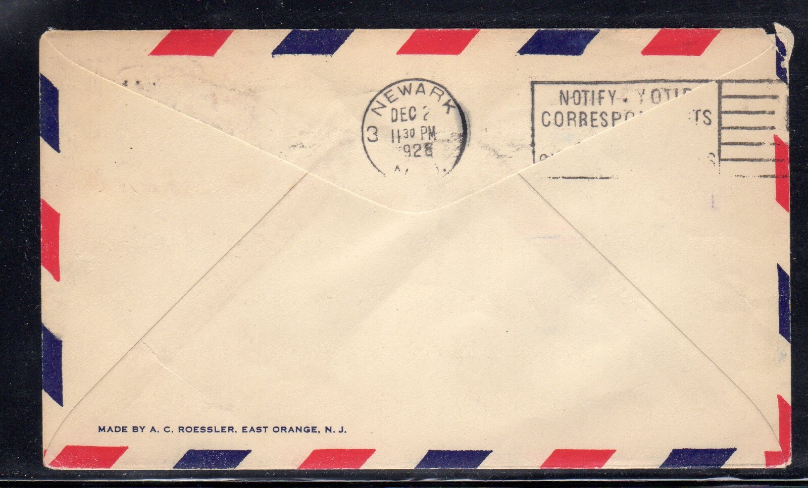 US Flight Terre Haute IN 1928 Roessler c282 | eBay