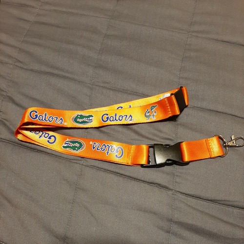 FLORIDA GATORS TEAM COLOR 24"x 1" Lanyard w/ Detachable Buckle | eBay