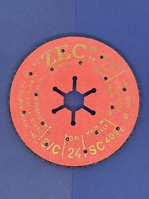 Flexovit Zec Semiflex 100mm/4" 24G Semi-Flexible Grinding Disc | eBay ...