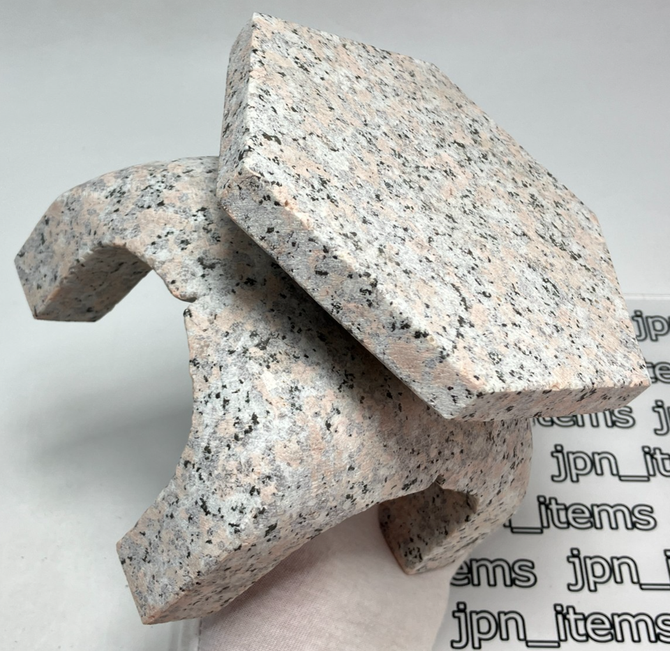 Zen Pink Gray Yukimi Stone Lantern Small Granite Japanese Garden ...