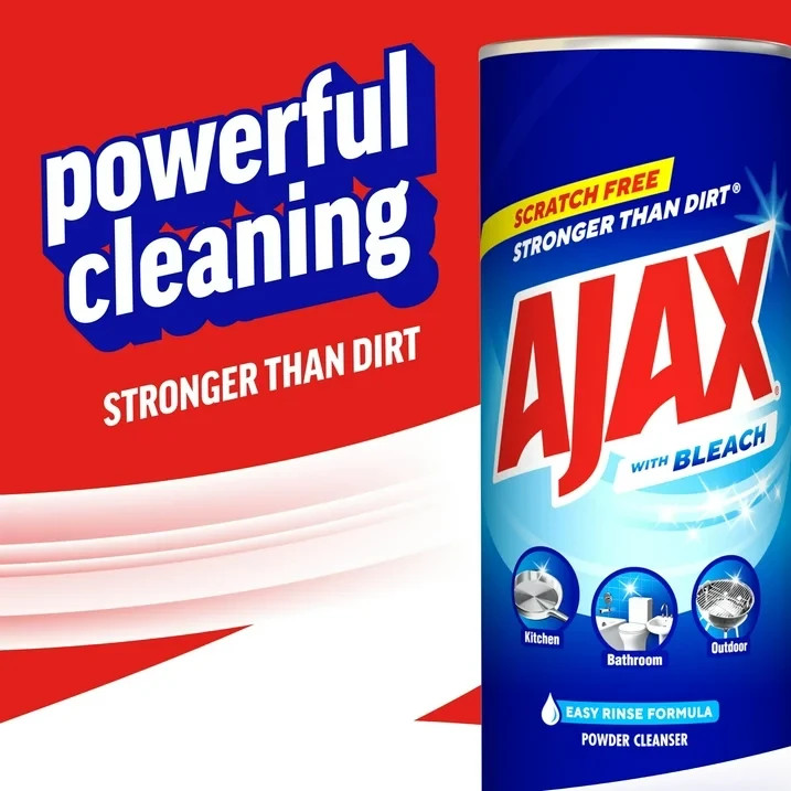 AJAX POWDER CLEANSER WITH BLEACH 21oz CLEANING SCRUB WASH- BRAND NEW | eBay