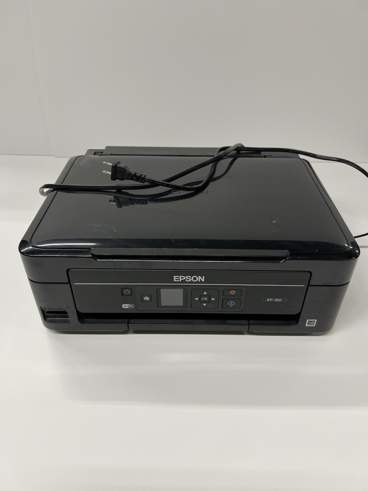 Epson XP-310 Small All-In-One Inkjet Printer. WiFi PARTS nozzle clogged ...