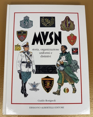 Italian Copy MVSN History Organization Uniforms Insignia Rosignoli ...