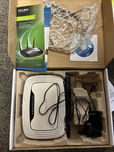 TP-Link TL-WR841ND 300mbps Wireless N Router 4 Port Tested | eBay