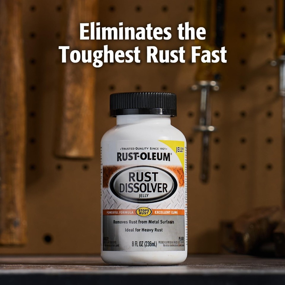 Rust-Oleum Rust Dissolver Jelly | Heavy-Duty Corrosion 8 Fl Oz (Pack of ...