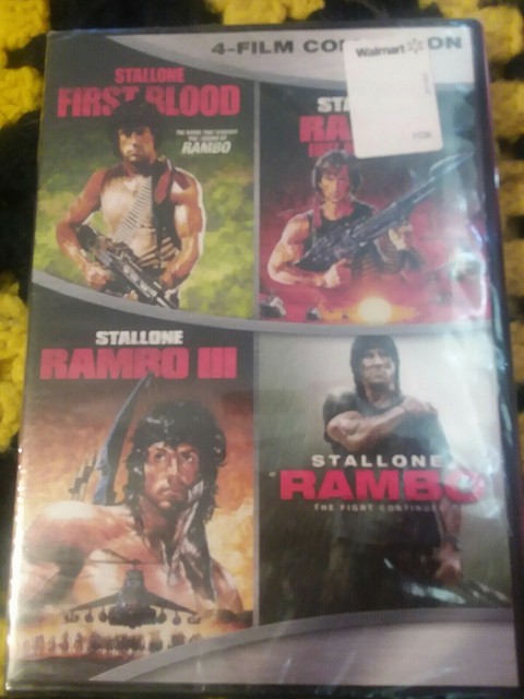Rambo Complete Collection (DVD, 2016, 4-Disc Set) for sale online | eBay