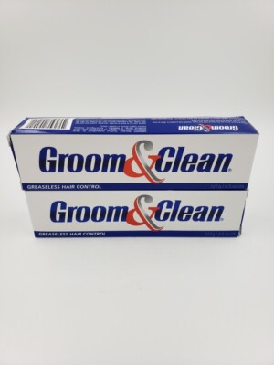 Groom & Clean Greaseless Hair Control 4.5 Oz New In Box - Lot of 2 | eBay