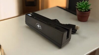 YL160-QICARWOW 4 In 1 USB Magnetic Swipe Card Reader-Plug and Play-480 ...