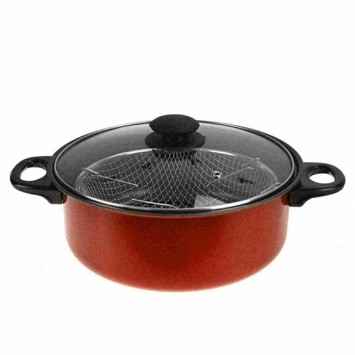 3 In 1 PRIMA Deep Fryer Cooking Set Chip Fry Pan Pot Steamer Basket ...