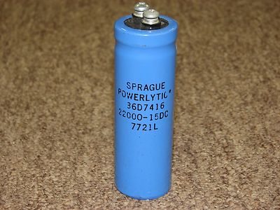 Capacitors - Sprague Powerlytic Capacitors