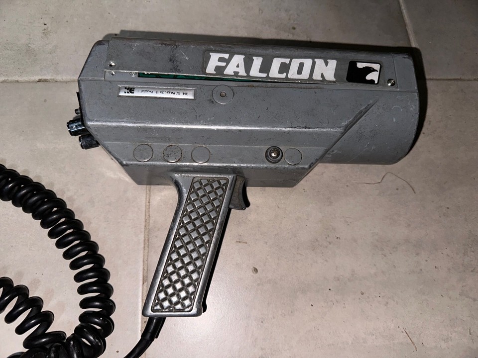 Kustom Signals Falcon Handheld Radar Gun Speed Detector 24.15 GHZ ...