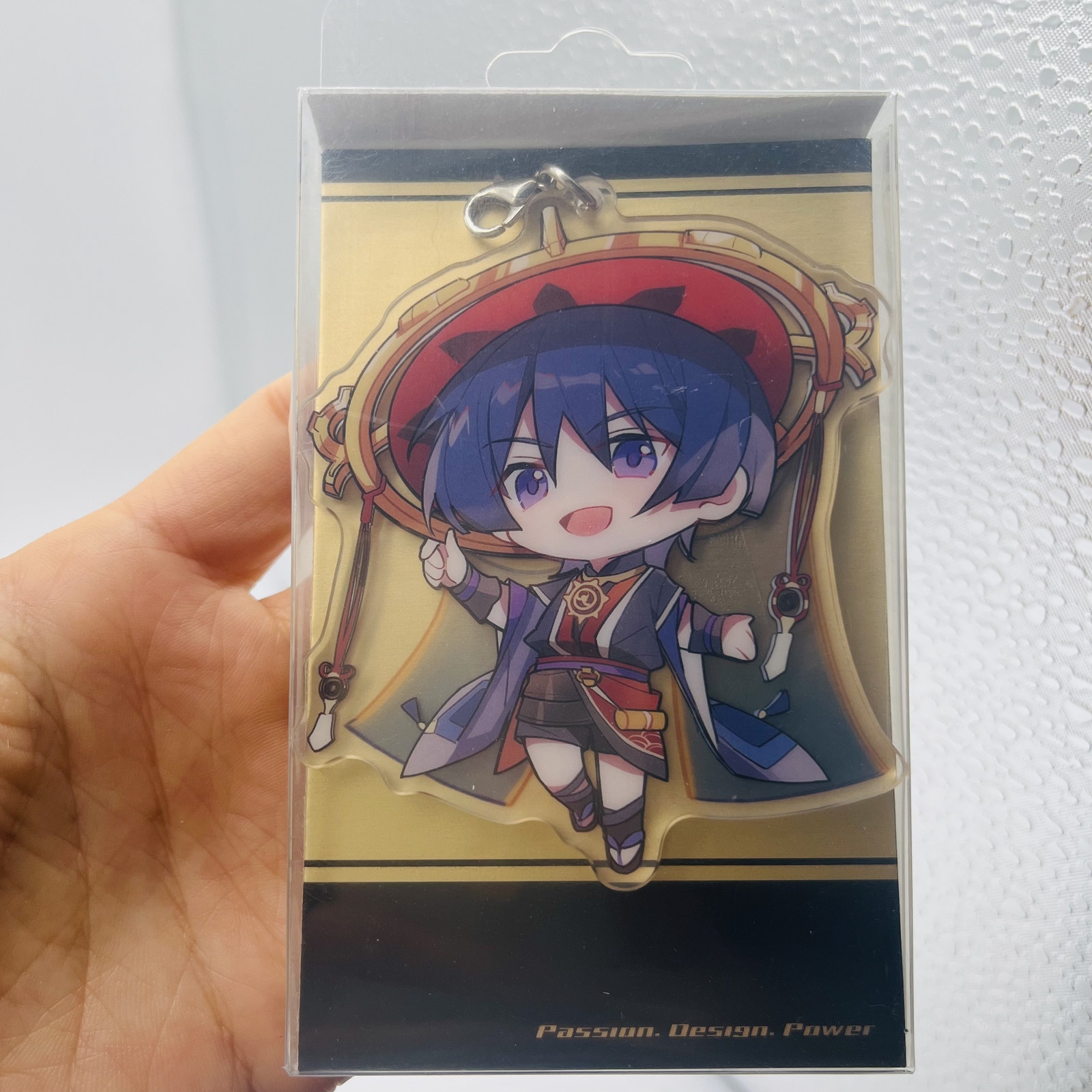 Genshin Impact Scaramouche Wanderer Keychain Keyring Acrylic Stand ...