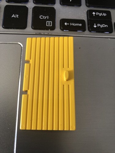 LEGO 3644 YELLOW RIBBED PANEL DOOR 1x4x6 | eBay