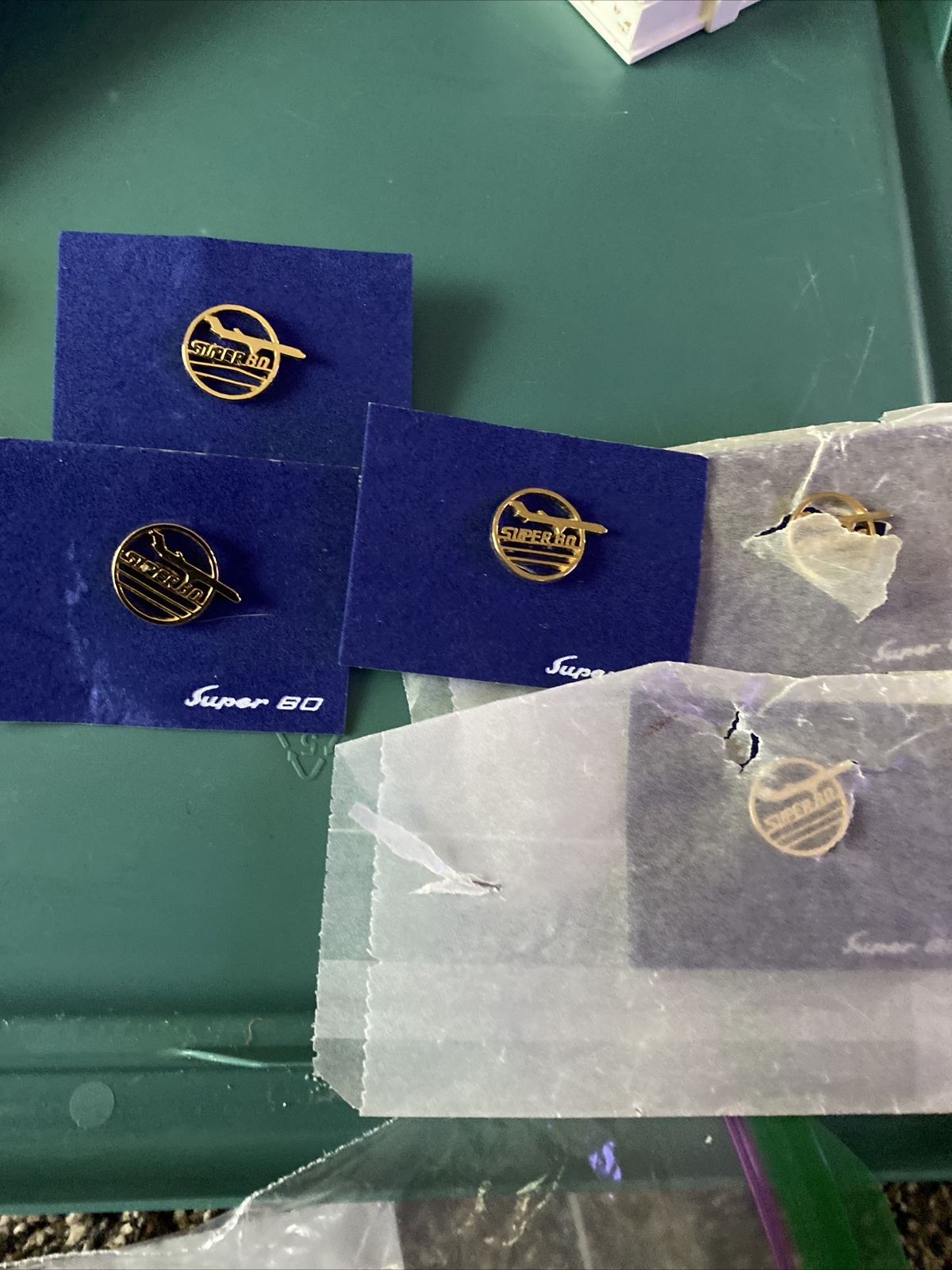 5 Vintage McDonnell Douglas Super 80 MD80 Airplane Go… - Gem